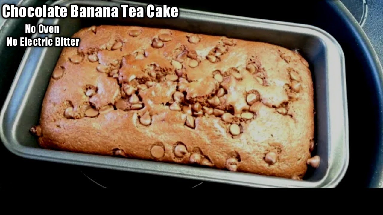 Chocolate Banana Tea Cake Recipe / How to make CHOCOLATE BANANA TEA ...