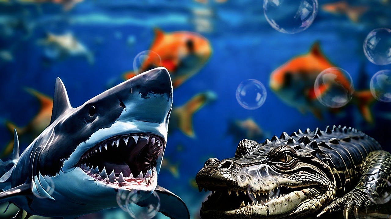 Attacked by 3 Alligators! Shark Vs Alligator. Maneater Part 2 - YouTube