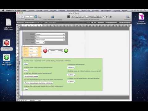 Creando Base de datos con Filemaker - YouTube