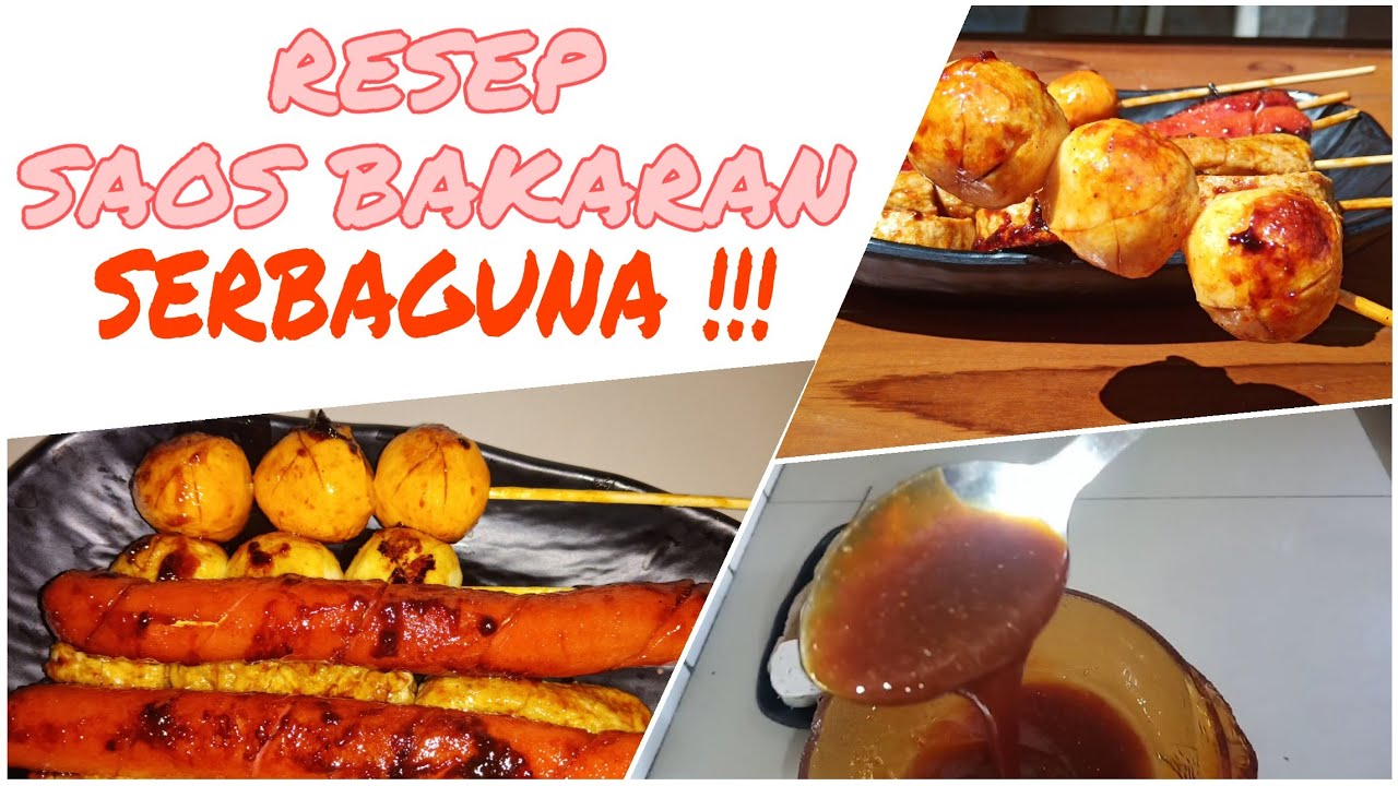 RESEP SAOS BAKARAN SERBAGUNA UNTUK SOSIS, DAGING, SAYURAN DAN ANEKA ...