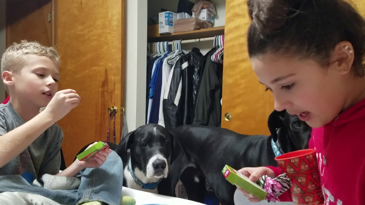 Luke and Kenna doing the jelly bean drill - YouTube