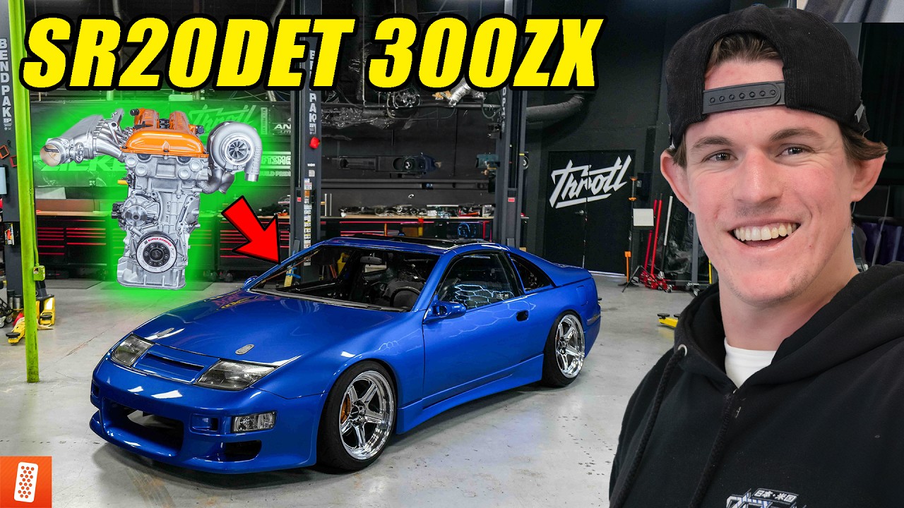 Turning a $300 Nissan 300ZX into a $30,000 Nissan 300ZX - Part 11 (SR20 ...