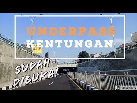 Underpass Kentungan Yogyakarta Sudah Dibuka! - YouTube