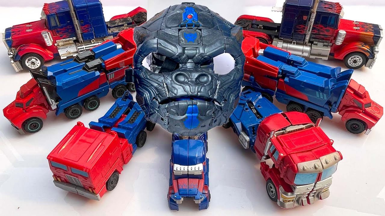 New Transformer 7: Giant OPTIMUS PRIME & OPTIMUS PRIMAL - Train JCB ...