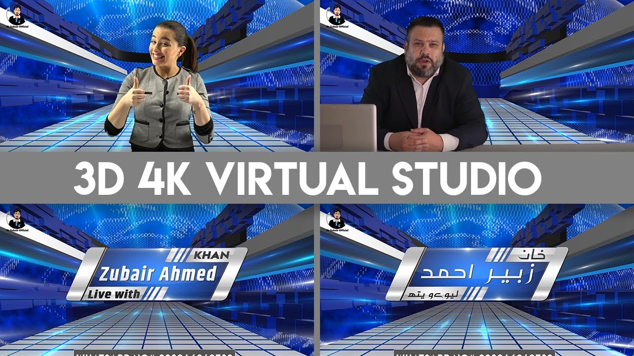 3D Program Oppner | 3d Program Studio | 3d Virtual Studio For Vmix | 3 in 1 - YouTube