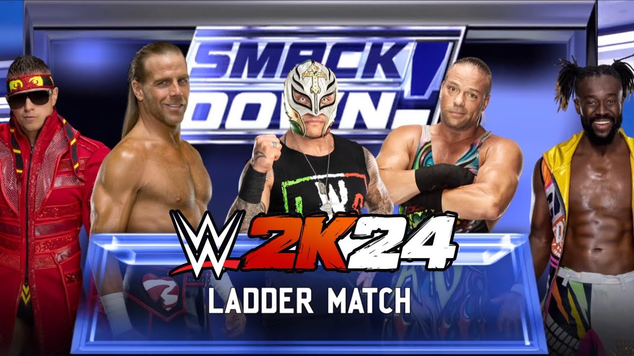 WWE 2K24 LADDER MATCH (Ps5) - YouTube
