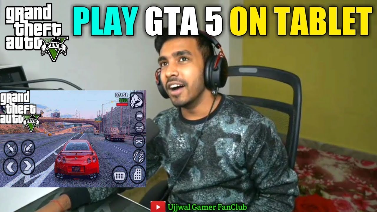 PLAY GTA 5 ON TABLET | TECHNO GAMERZ BEST TABLET FOR PLAYING GAMES ...