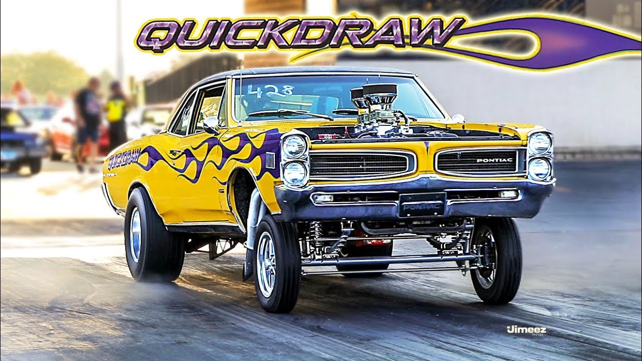 GONZO GASSER! '66 PONTIAC LEMANS! 455CI DUAL QUADS! STREET CAR! TAKES ...