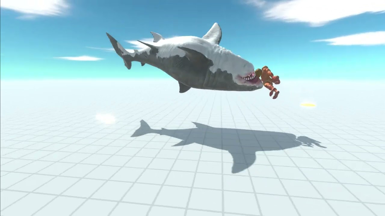MUTANT MEGALODON vs EVERY UNIT - Animal Revolt Battle Simulator ARBS ...