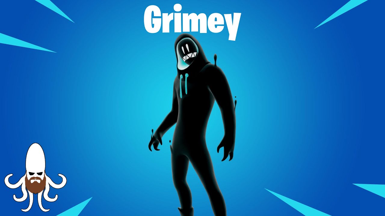 Grimey - Skin Review & Gameplay - Fortnite - YouTube
