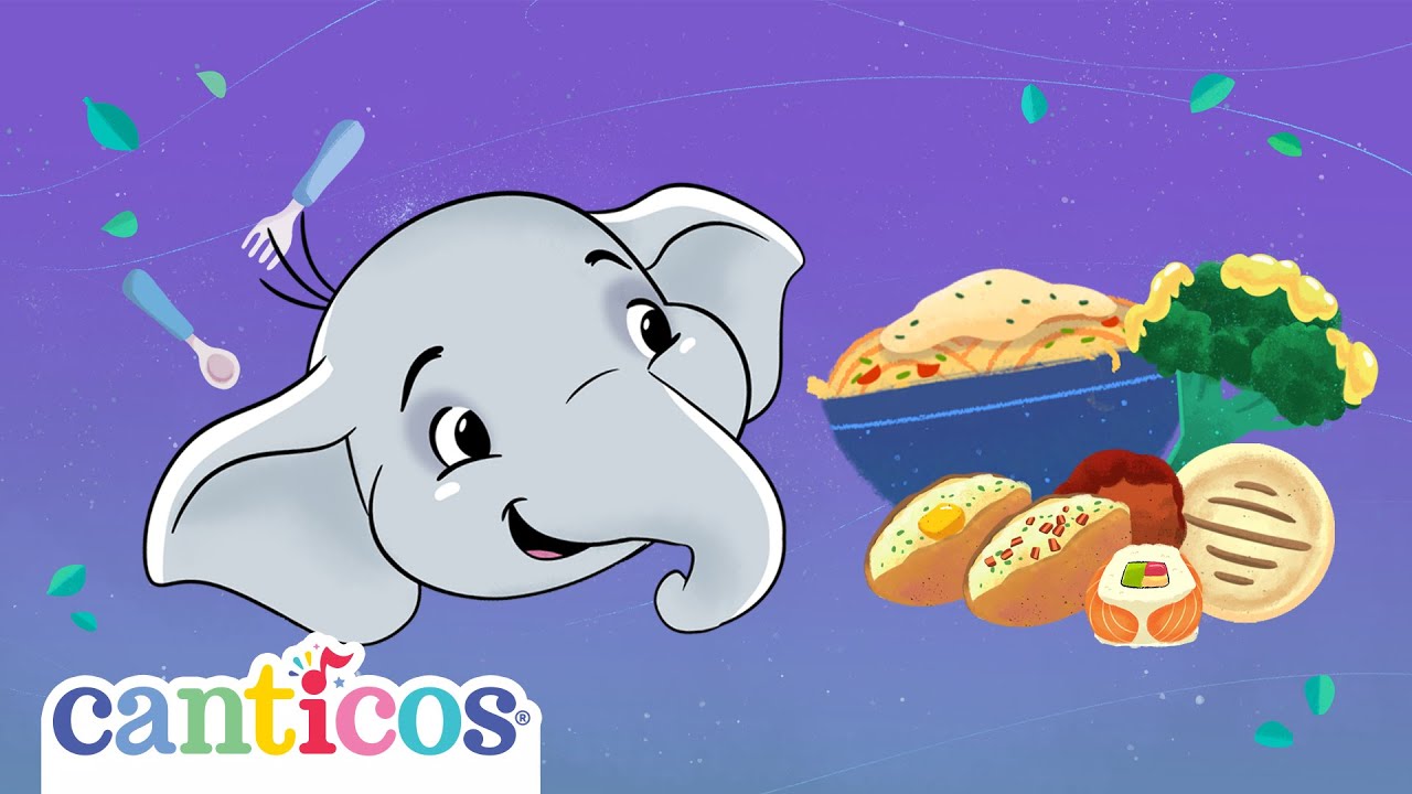 Benji Eats🍎🧮 Learning to Count 1234🐣Easy & Fun! Nursery Rhymes & Kids ...