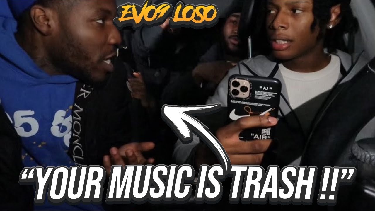 Telling Drill Rappers Their Music Is Trash!! *Gone Wrong* - YouTube