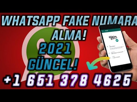 WhatsApp Fake Numara Alma 2021! Sınırsız Sahte Numara Alma Nasıl Yapılır?