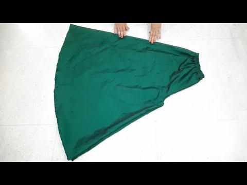 circular plazo cutting and stitching - YouTube