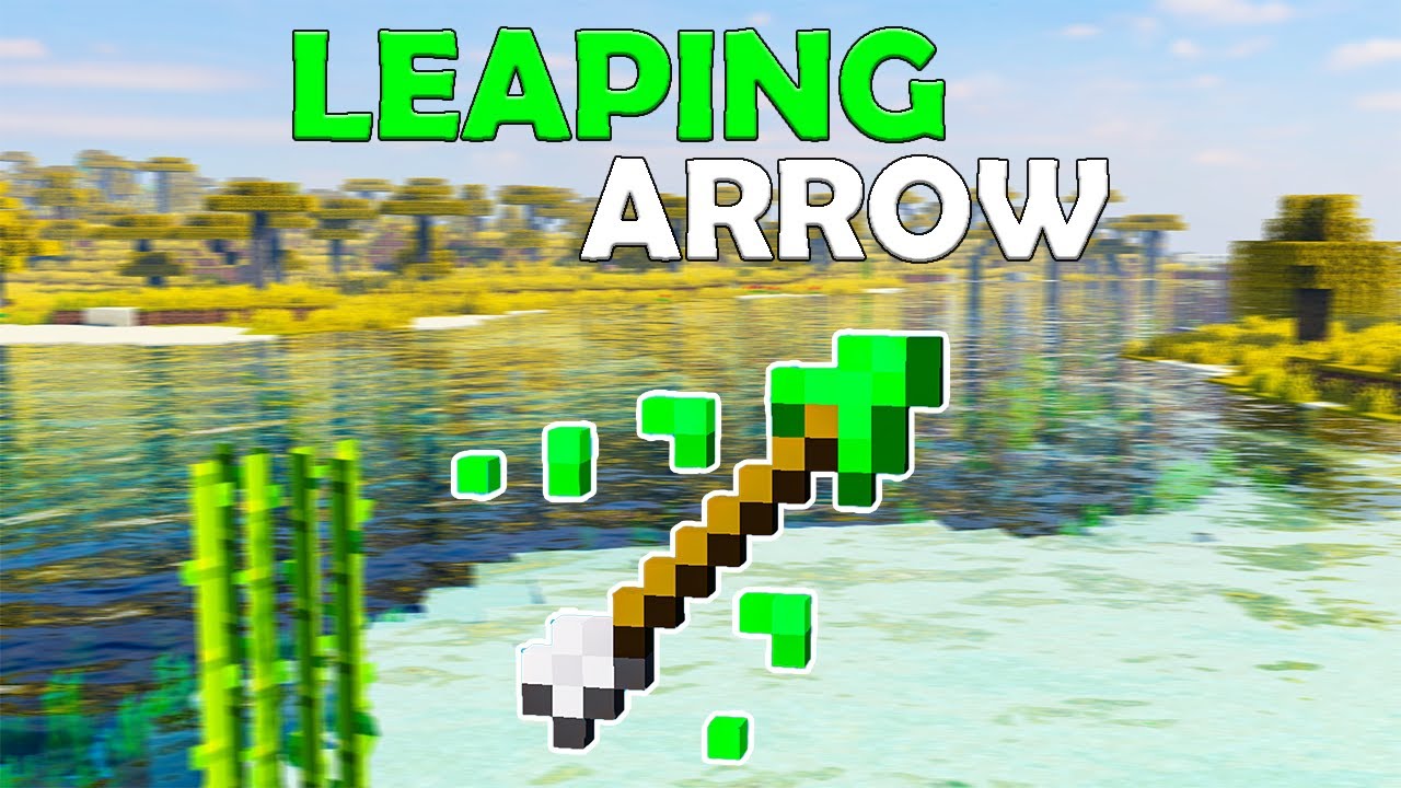 How To Make The Arrow of Leaping in Minecraft (Recipe). - YouTube