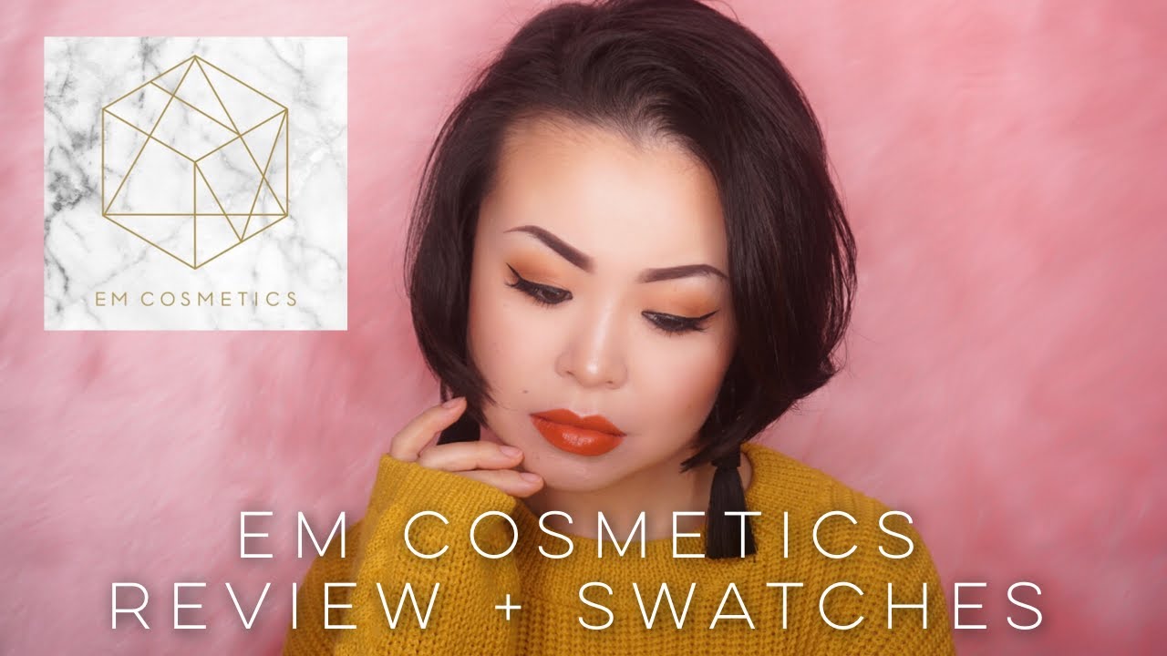 EM COSMETICS | REVIEW + SWATCHES - YouTube