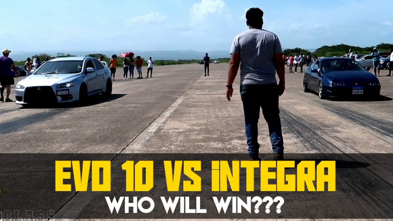 Drag Race, Evolution 10 Vs Honda Integra||Who will win?? See what ...