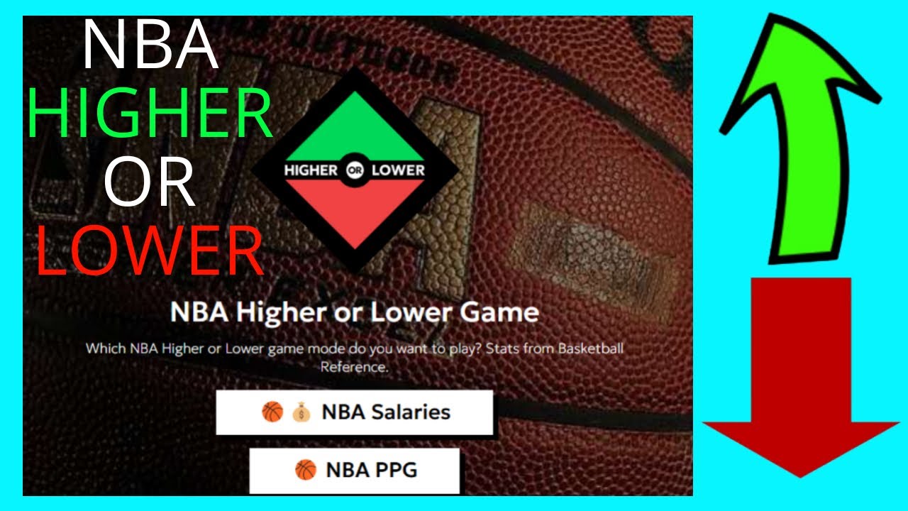 I PLAYED NBA HIGHER OR LOWER! #nba #games #subscribe #youtube #viral ...