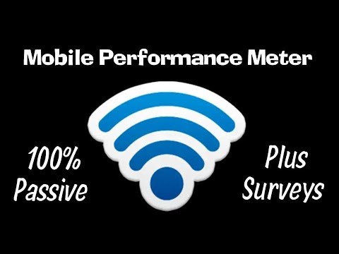 Mobile Performance Meter (%100 Passive) Plus Surveys - YouTube