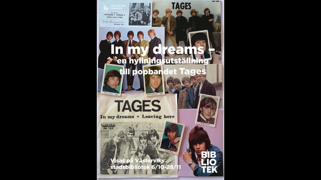 In my dreams - en hyllningsutställning till popbandet Tages - YouTube