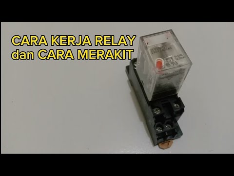 CARA RAKIT DAN CARA KERJA RELAY M2YN-GS 220/240VAC - YouTube