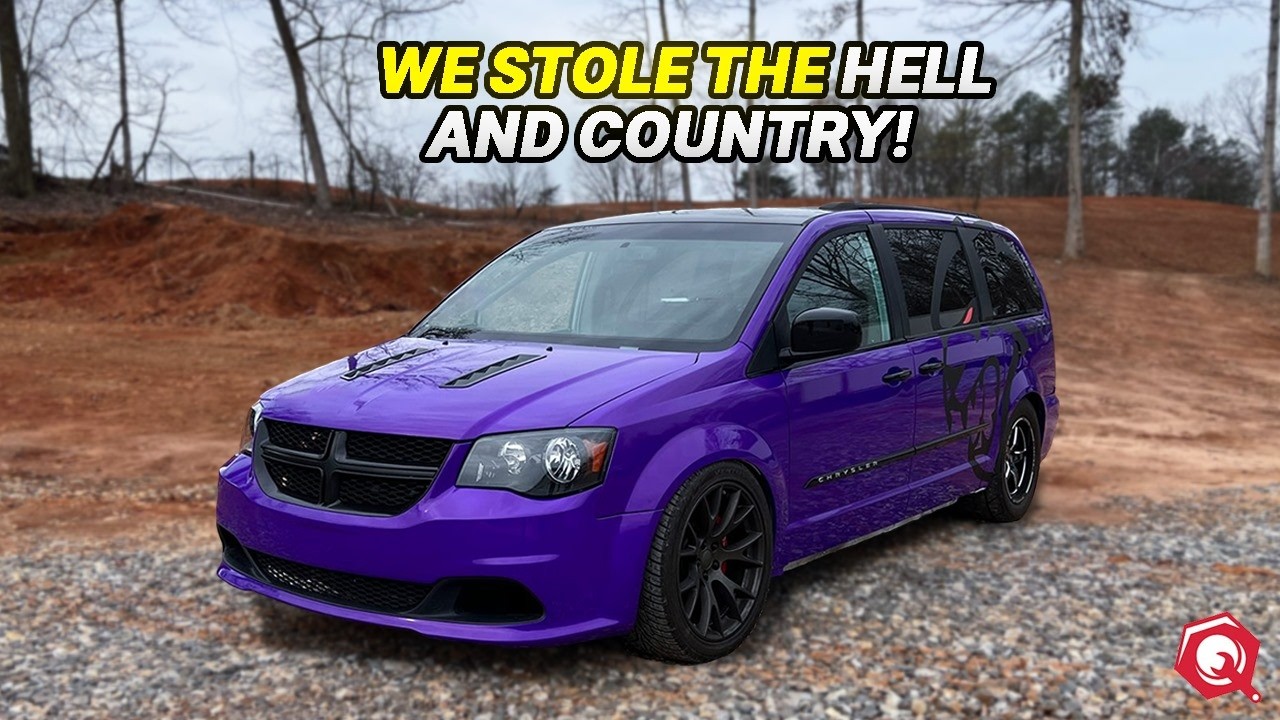 Is This The Worlds Fastest Minivan? Getting The Hellcat Swapped Minivan ...