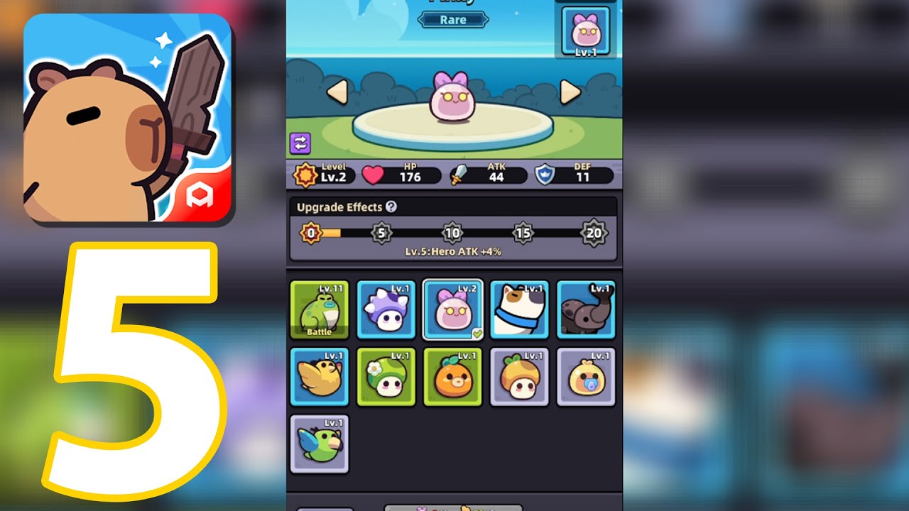 Capybara GO! - Gameplay Walkthrough Part 5 (iOS, Android) - YouTube