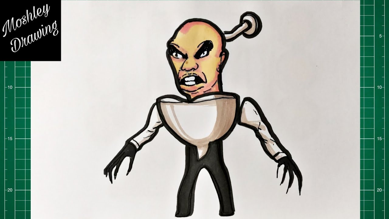 How to Draw Skibidi Man - Skibidi Toilet - YouTube