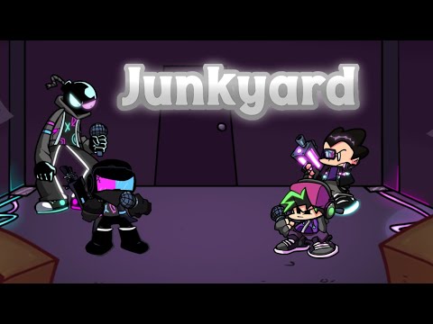Junkyard But Laz And Neo Tankman Sing It | FNF Neo | FNF Cover | LazGamerNeø
