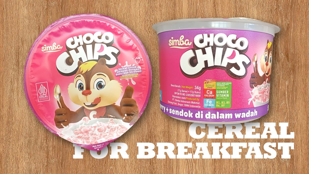 SIMBA CHOCO CHIPS STRAWBERRY - YouTube