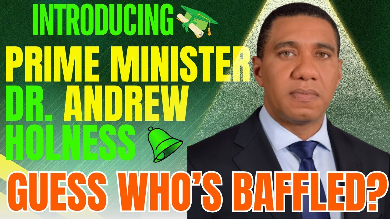 @JamaicaGleaner Mark Golding is Mad that Dr. Andrew Holness is More ...
