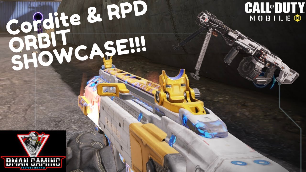 SHOWCASING THE NEW LEGENDARY CORDITE & RPD ORBIT SKIN GAME-PLAYS IN ...