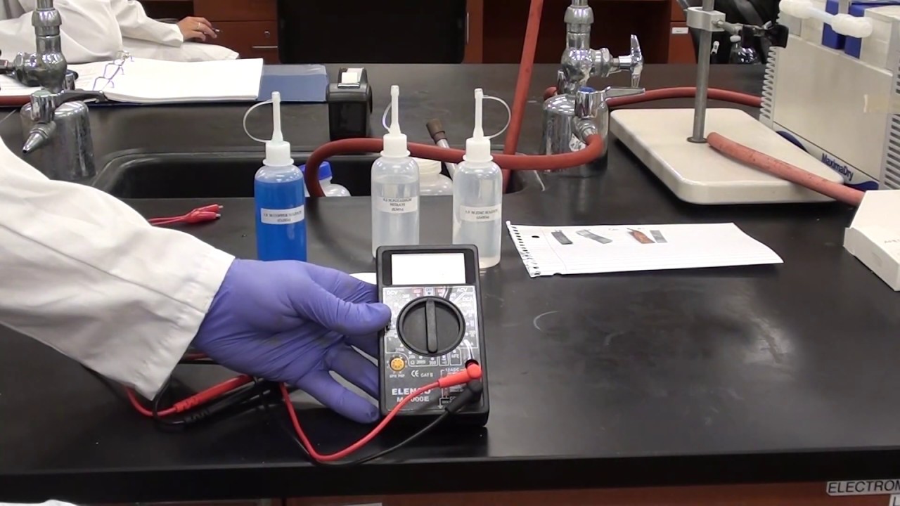 Voltaic Cell Lab - YouTube