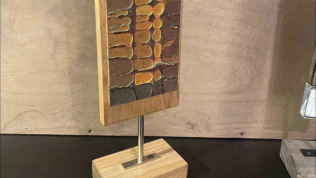 Working on glue drip panel 2 of 3 - YouTube