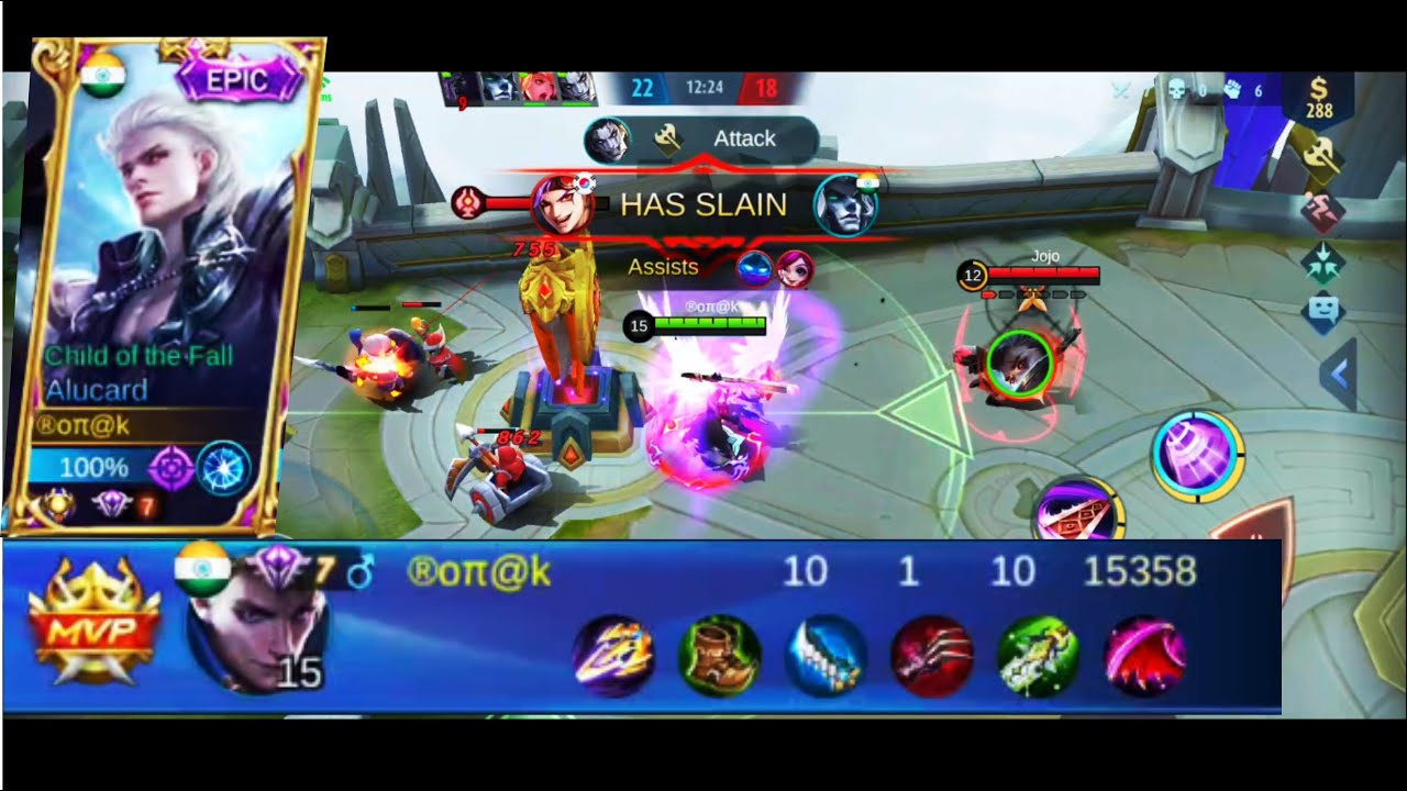 Alucard Child Of Fall | Solo | AluGod Gameplay #4 - YouTube