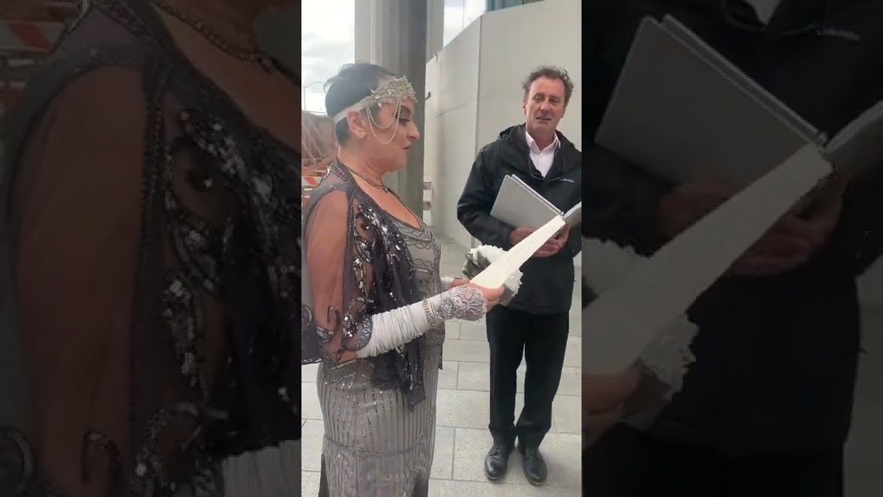 Francesca and Carl TIE THE KNOT - YouTube