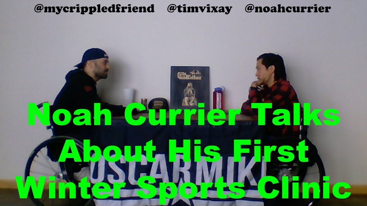 MCF CLIPS - Noah Currier Talks About His First Winter Sports Clinic ...
