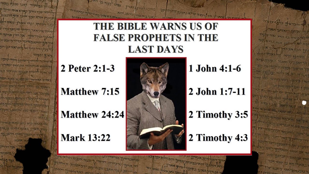 One Minute Bible Seeds - Bible Verses about False Prophets - YouTube