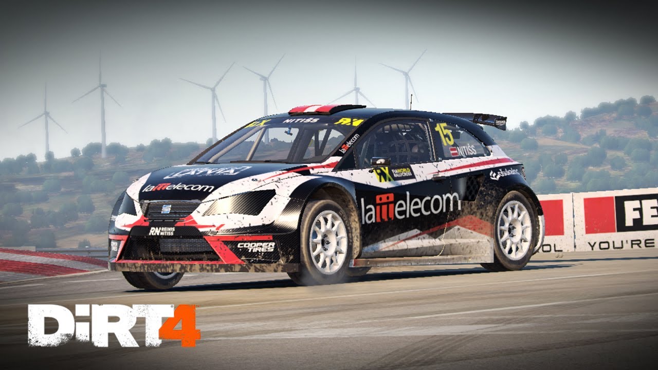 DIRT 4 ♦ SEAT IBIZA RX ♦ RALLYCROSS ♦ MONTALEGRE, PORTUGAL [Replay ...