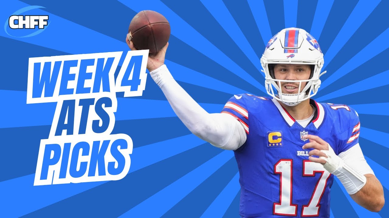 NFL Week 4 Picks Against the Spread - YouTube