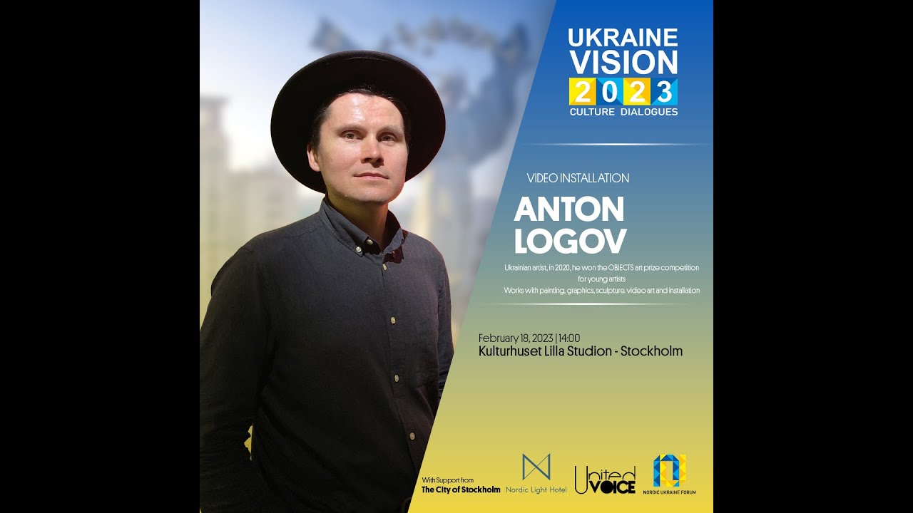 UkraineVision 2023: Culture dialogues - Talk with Anton Logov - YouTube