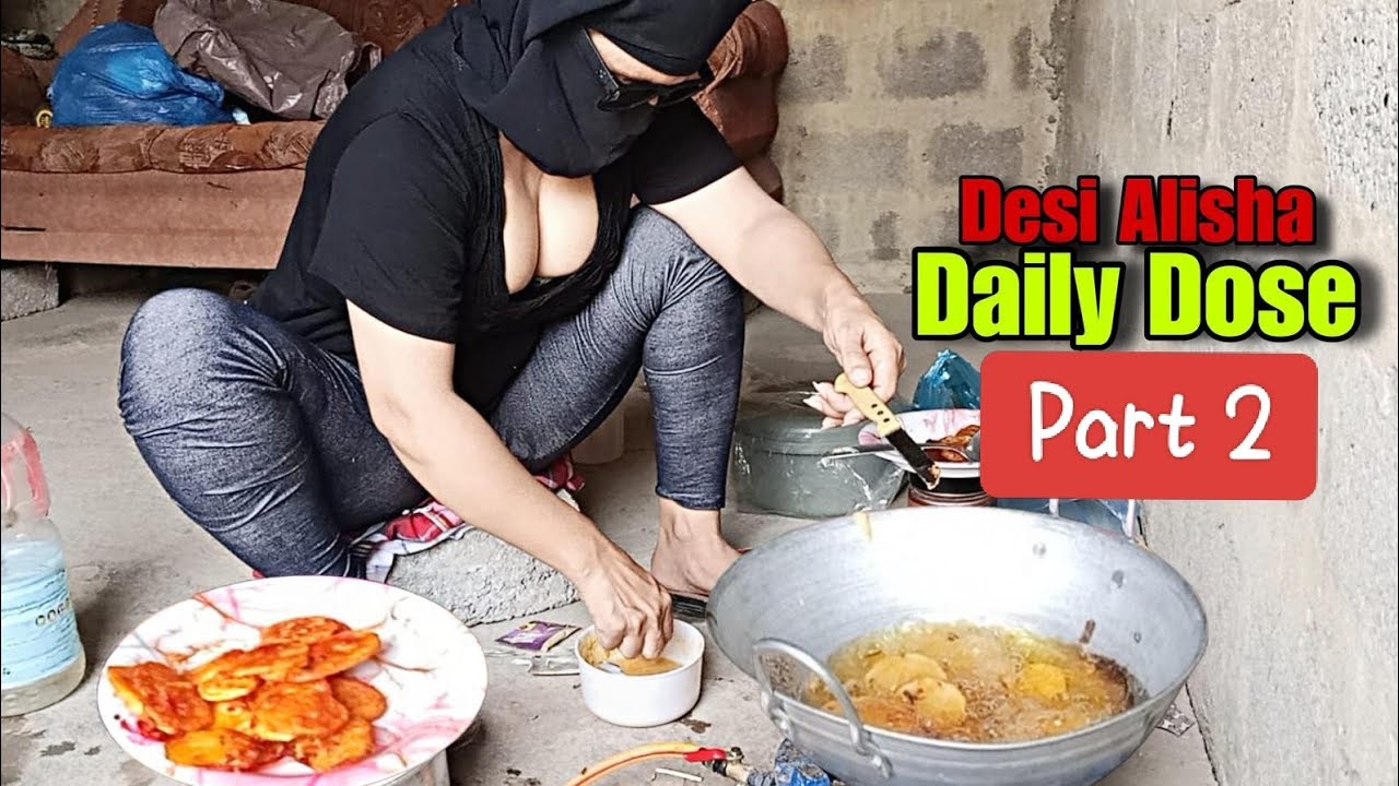 AalOo 🥔 Pakara Part 2 | Desi Alisha Daily Dose Routine Work Enjoy With ...