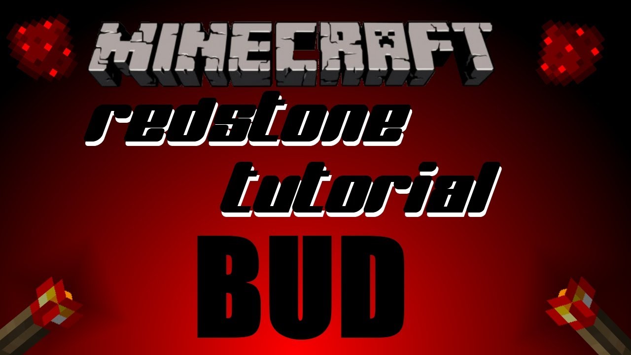 Minecraft Redstone Tutorial [Deutsch][HD] - BUD Mechanik - YouTube
