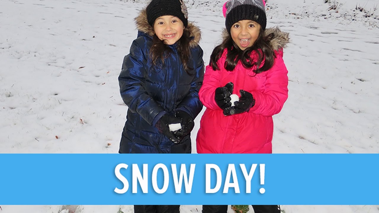 NO SCHOOL SNOW DAY! - YouTube
