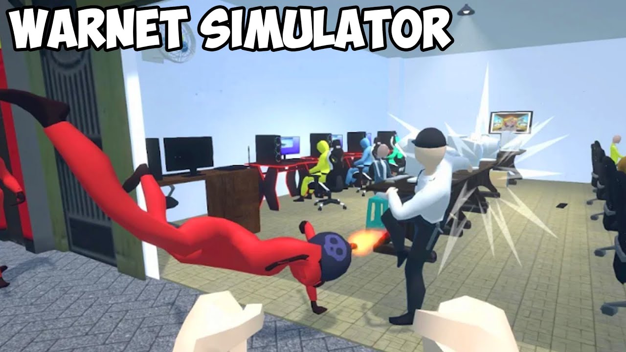 BUKA WARNET UNTUK PARA BOCIL | Warnet Simulator GAMEPLAY - YouTube