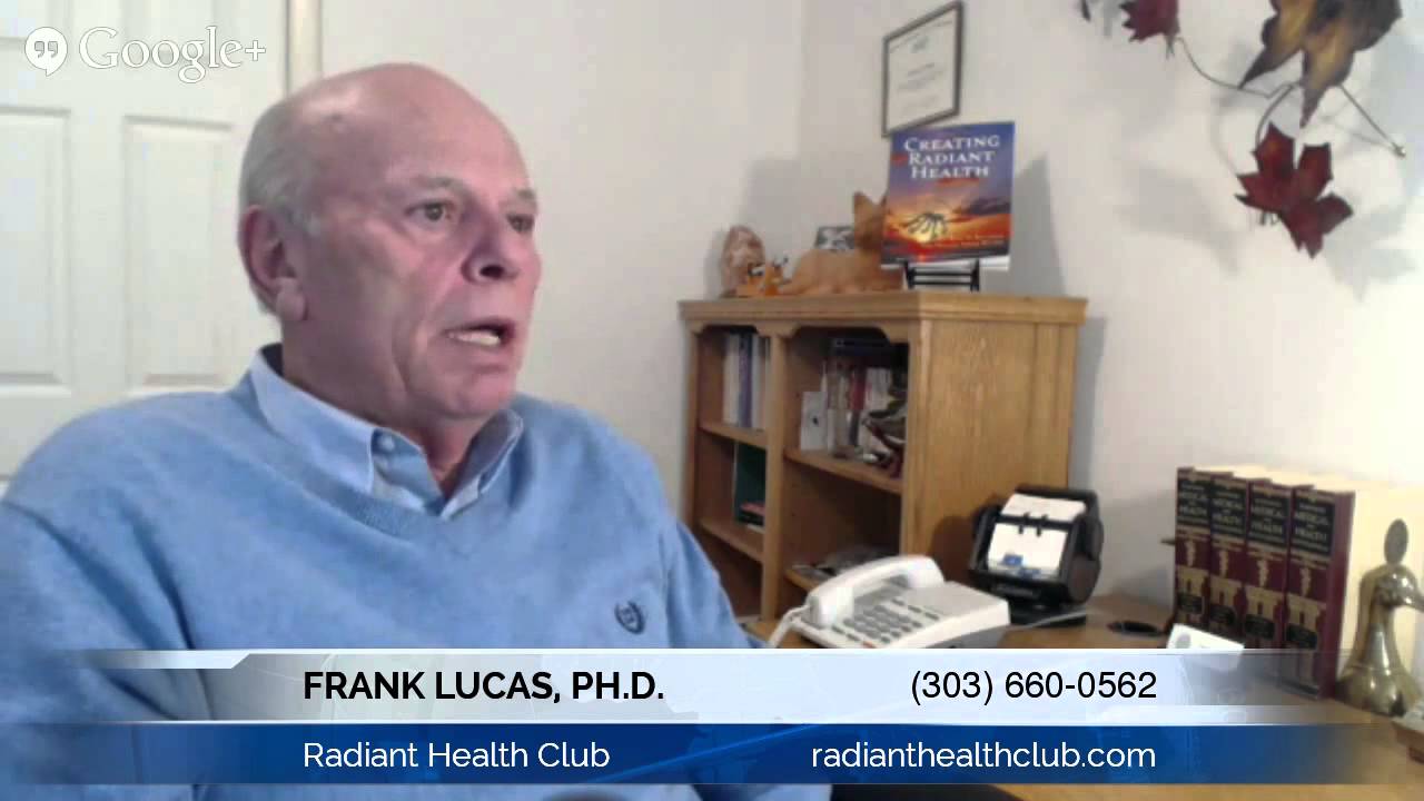 Frank Lucas, Ph.D. Of Radiant Health Club: Terrific Steps On How To ...