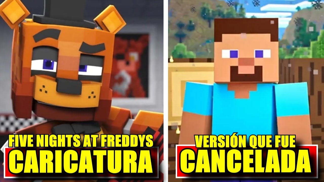 FNAF CARICATURA, MINECRAFT PELÍCULA CANCELADA, LA MUERTE DE GWEN STACY ...