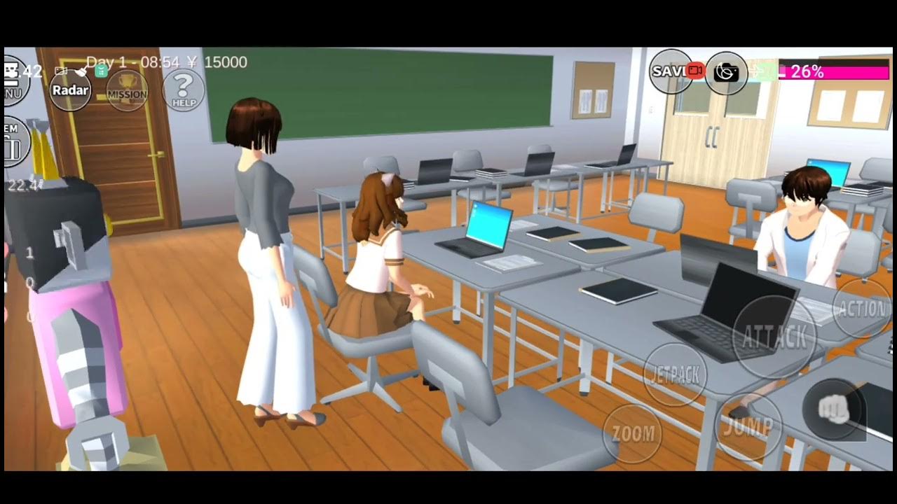 nyanyi lagu saya Susanti - SAKURA SCHOOL SIMULATOR - YouTube