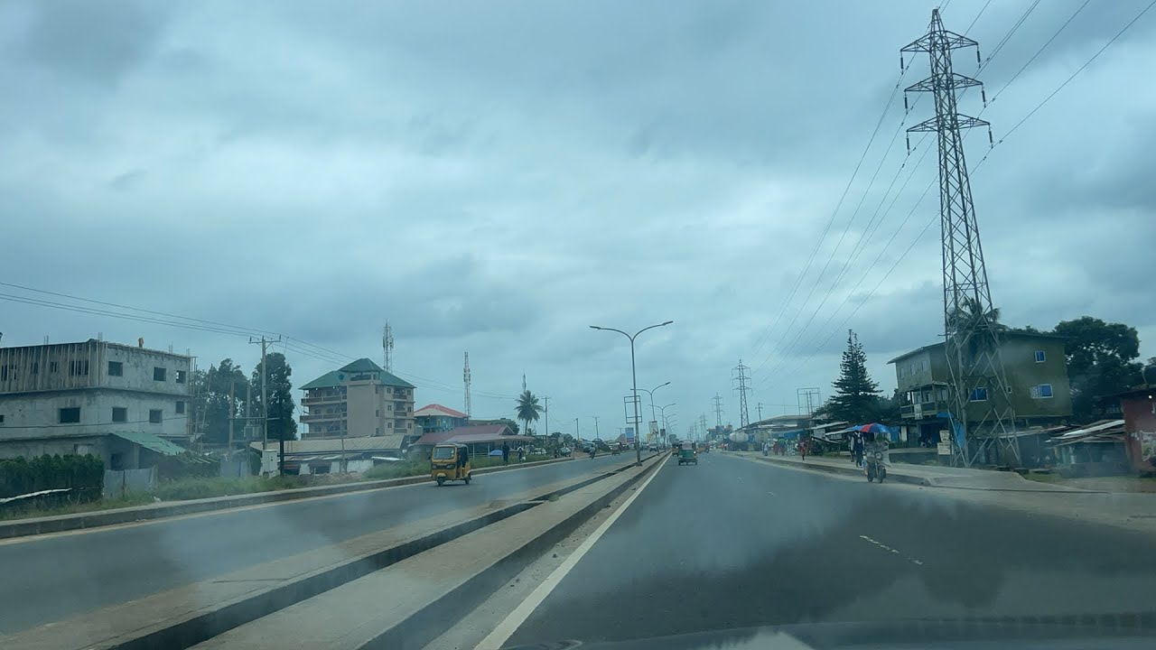 Drive through Monrovia on the Japanese freeway to Freeport in # ...