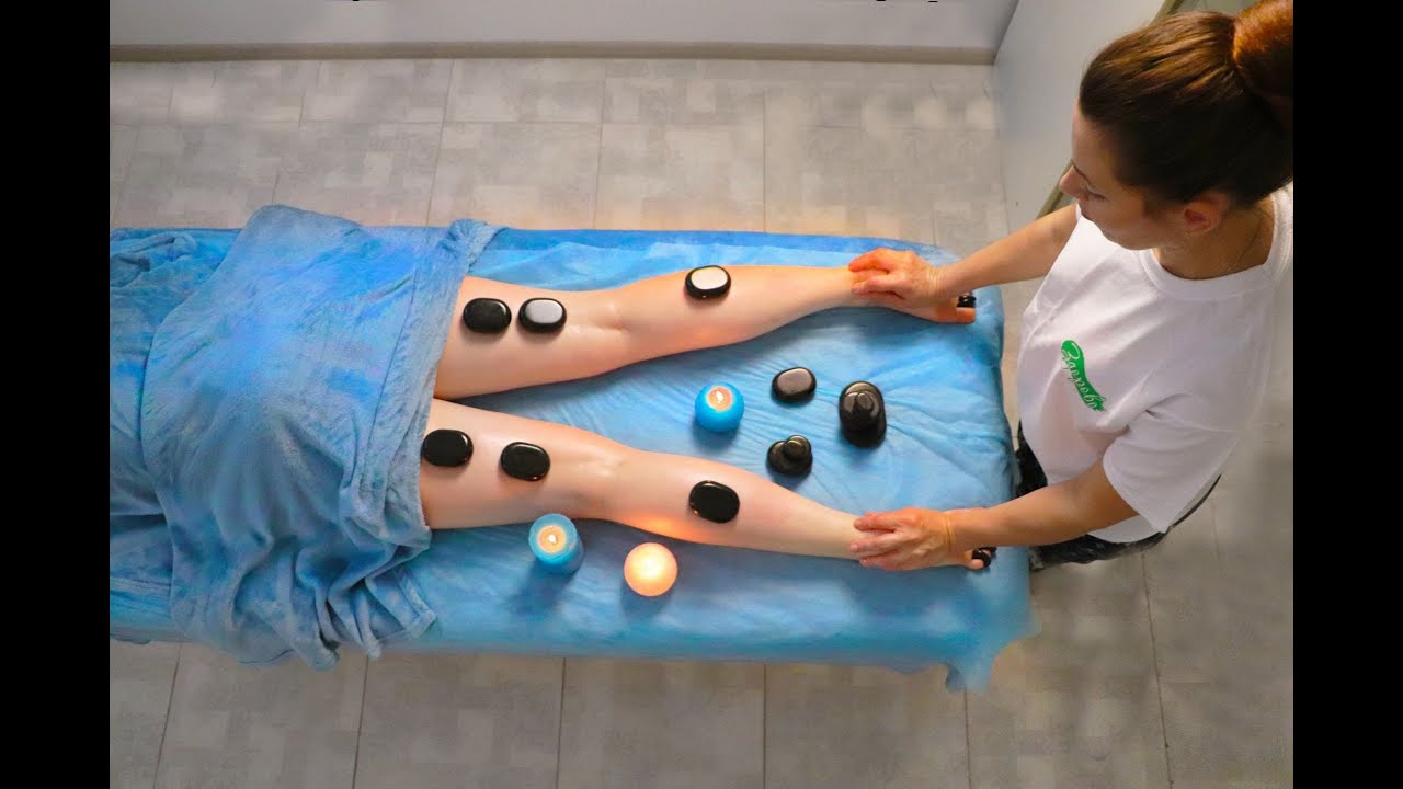 Стоун массаж Релакс Hot Stone Massage Массаж горячими камнями Youtube